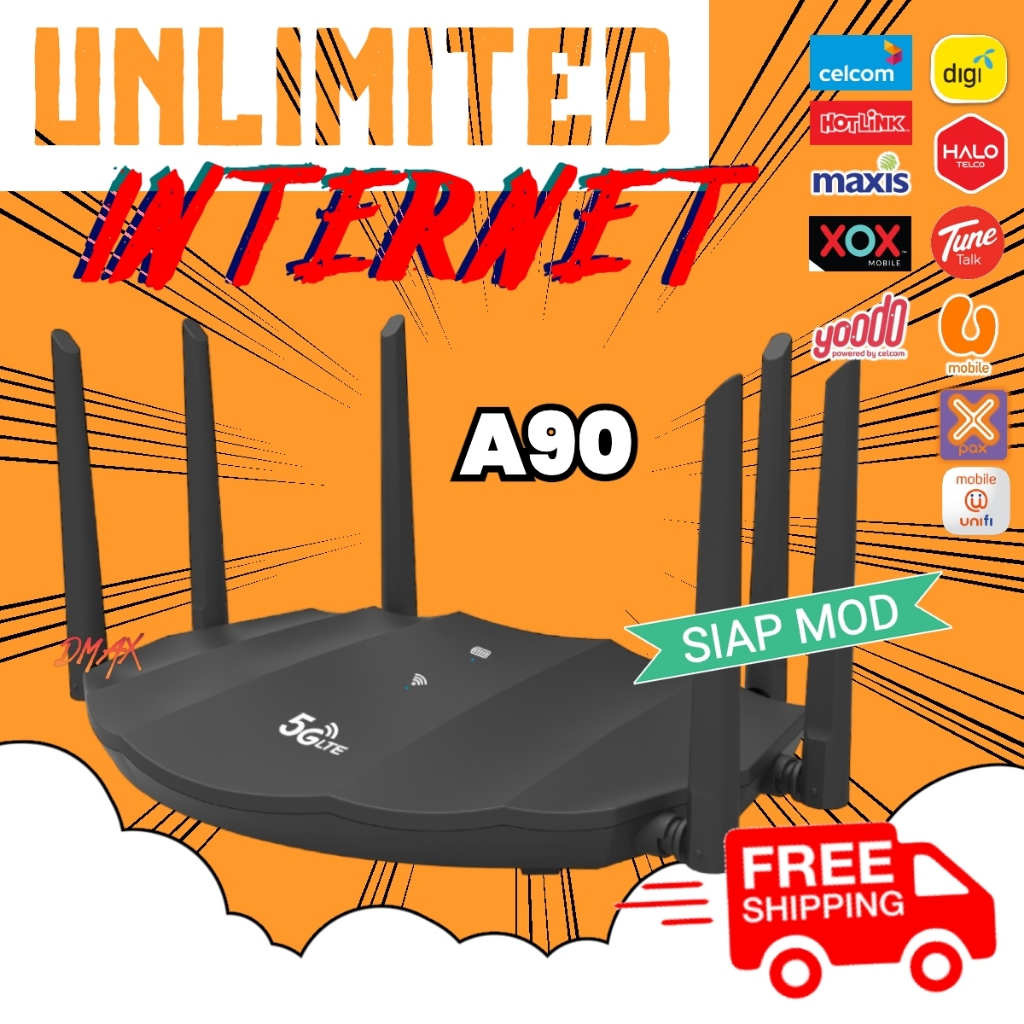 Upgraded Version RS980+ 2023 Modified Unlimited Hotspot 4G LTE Modem ...