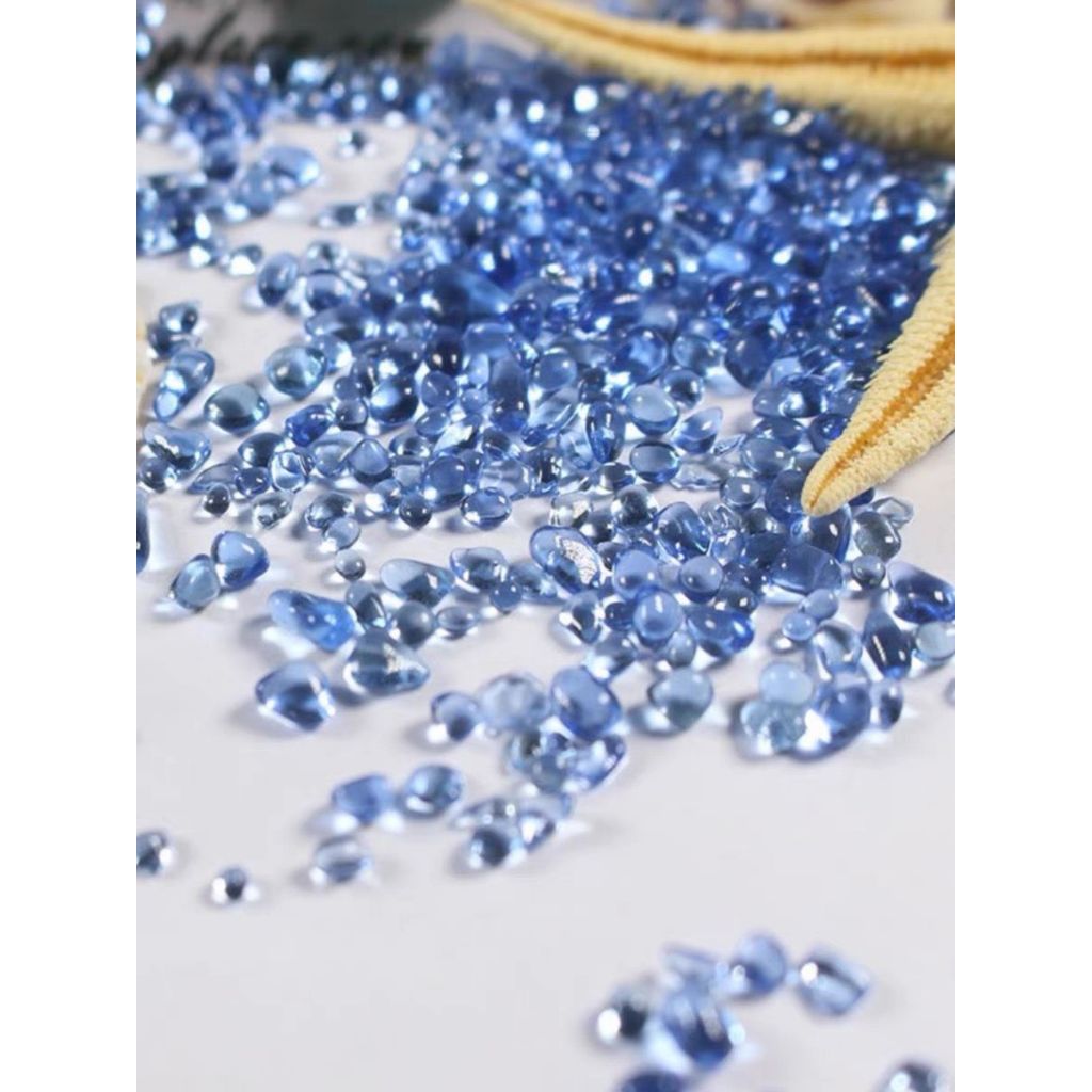 Crystal Glass Pebble. Colour Pebble. Aquarium Pebble Stone. Fish Tank ...