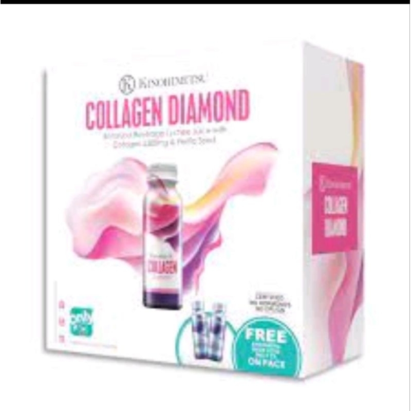 Kinohimitsu Collagen Diamond 50ML x 32 +Free 2 bottle(Exp 2025 ...