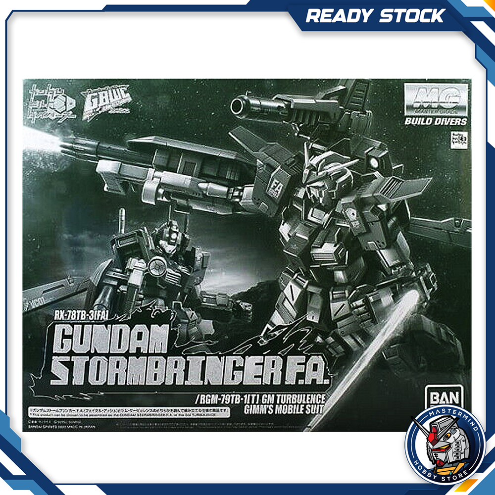 MG 1/100 Gundam Stormbringer F.A. / GM Turbulence | Premium Bandai ...