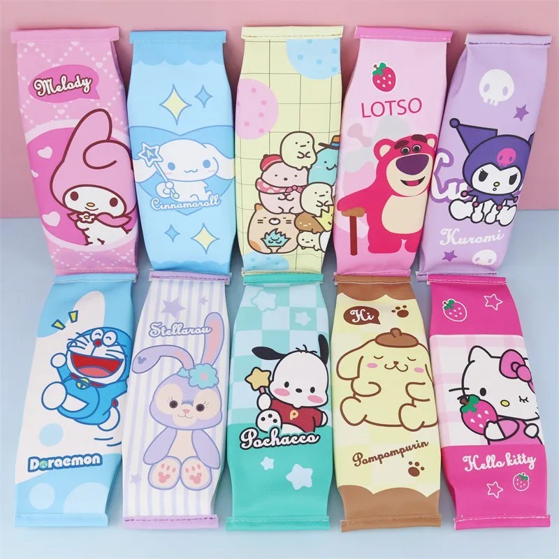 Kawaii Sanrio Pencil Case Student Stationery Storage Bag Kuromi ...