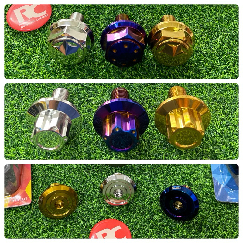 SKRU CROWN TENGAH PNP RR150 ZX150 SIAP LAY HENG SCREW | Shopee Singapore