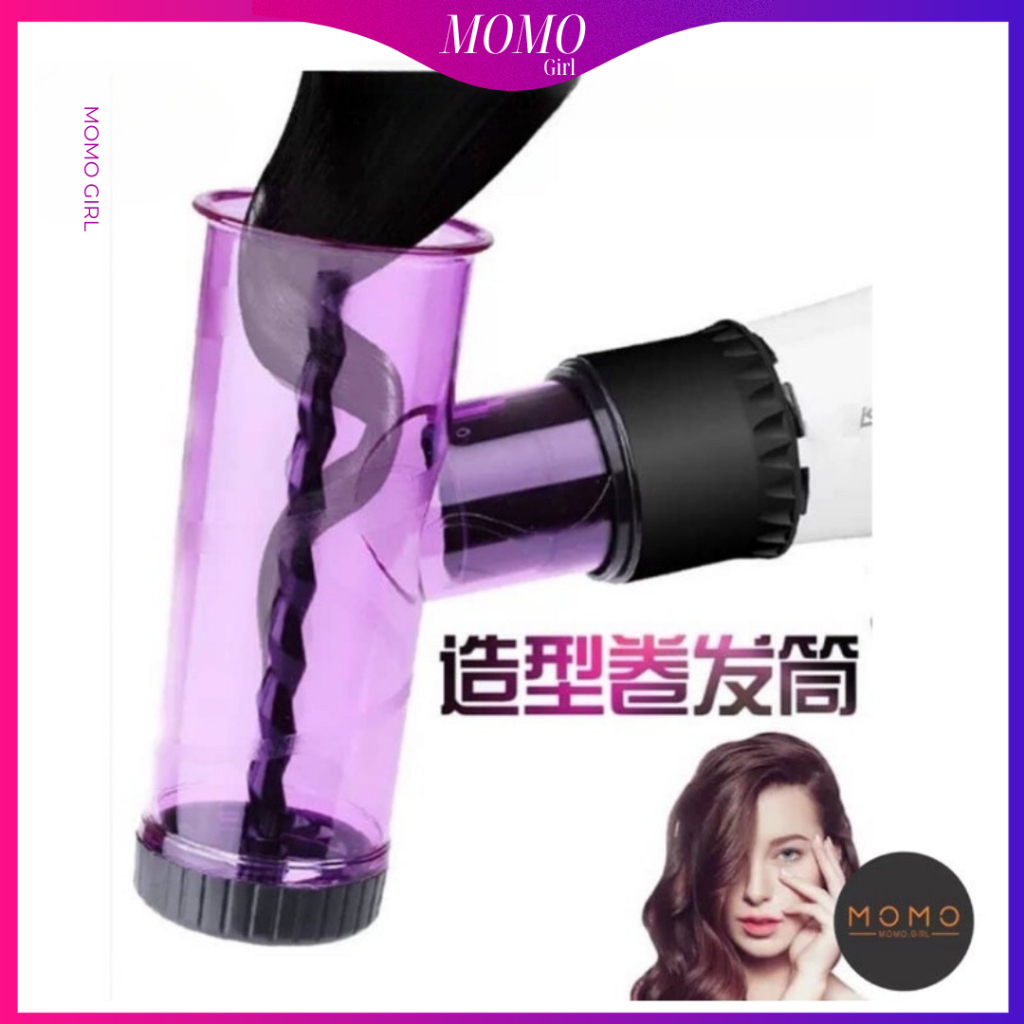 Magic Hair Curler Roller Curl Diffuser Wind Spin Dryer Lazy Hair Curler ...