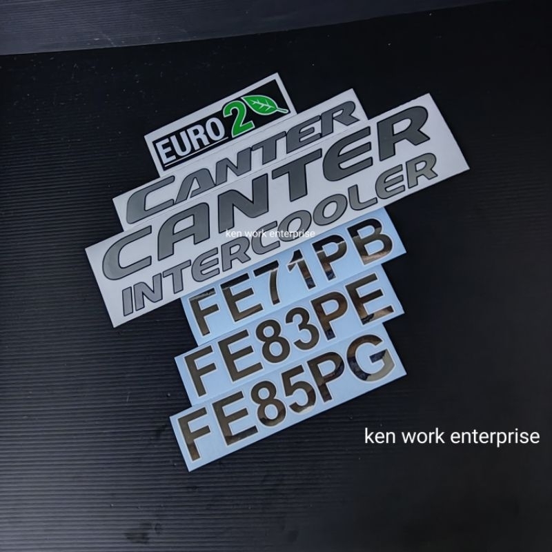 sticker lorry Mitsubishi fuso canter lorry sticker 1000 | Shopee Singapore