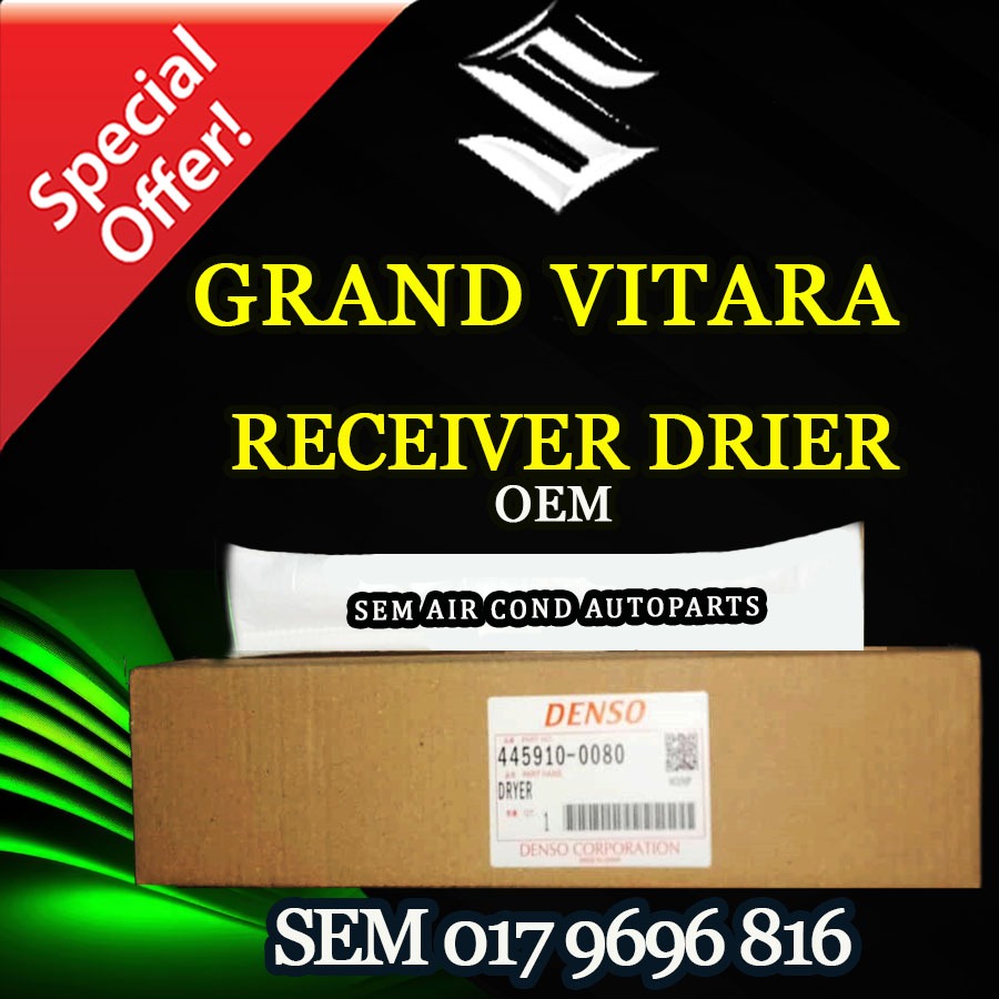 SUZUKI GRAND VITARA OEM NEW RECEIVER DRIER/ FILTER DRYER/ CONDENSER ...