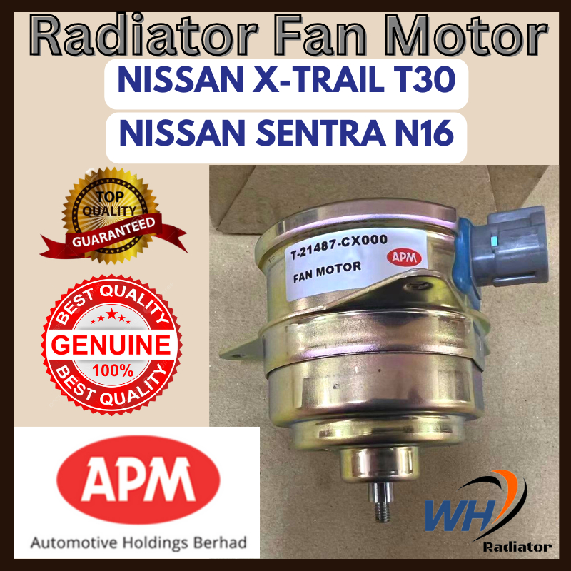APM NISSAN X-TRAIL T30 / SENTRA N16 (2PIN) Radiator Fan Motor Kipas ...