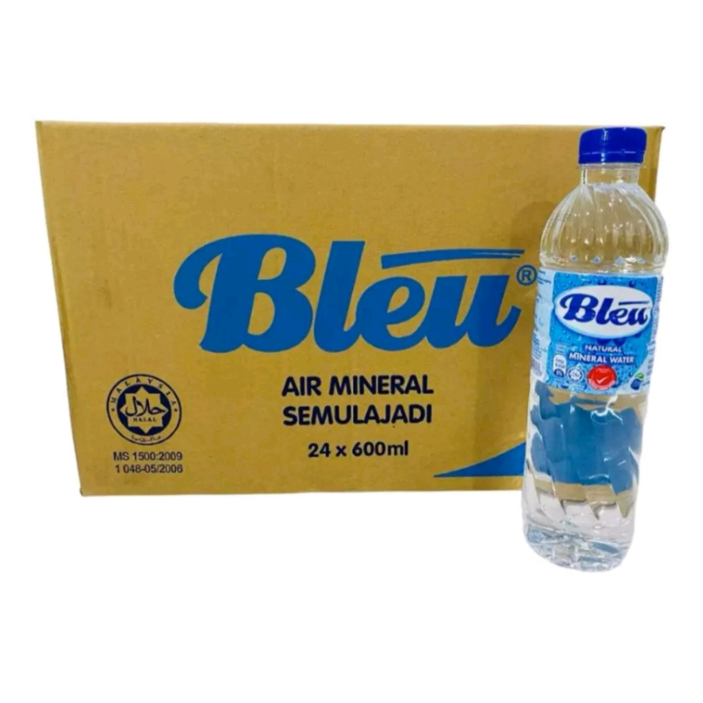 Blue Mineral Water 600ml x 24 bottles (1 ctn) | Shopee Singapore