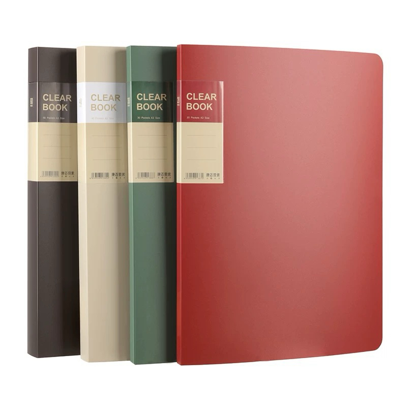 File Folder | A3 | A4 | Clear Book 30 40 60 Pockets | * Quality File ...