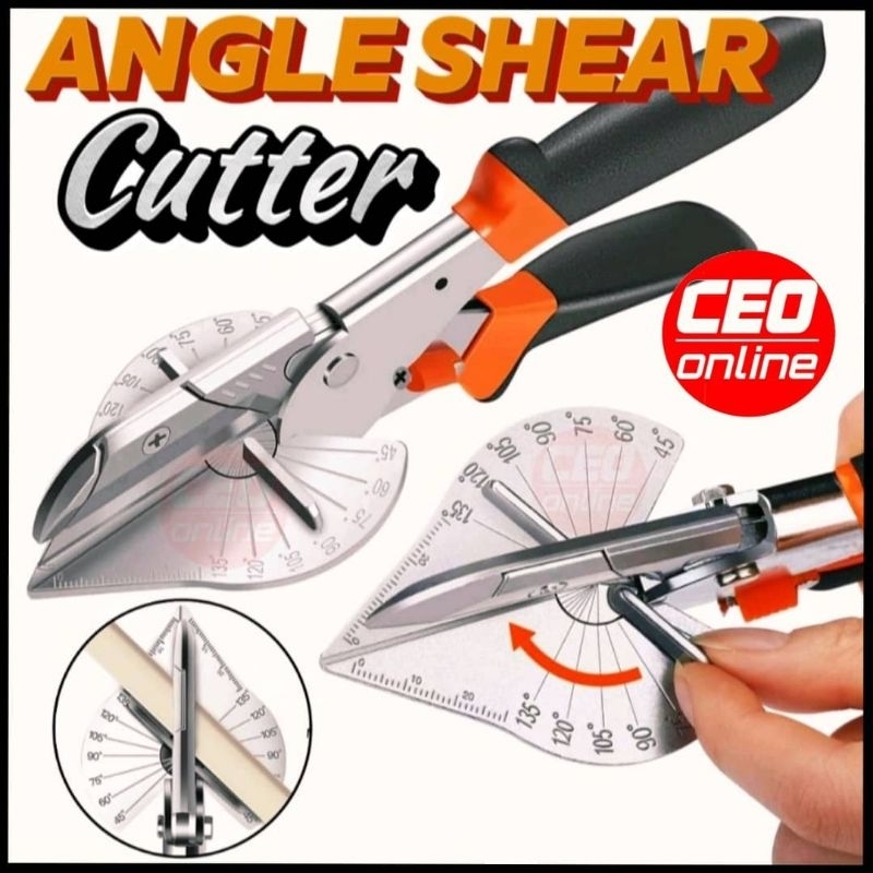 CEO Angle Shear 45-135 Degree Miter Cutter PVC PE Plastic White Casing ...
