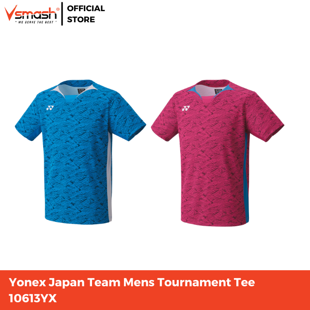Yonex Japan Team Men's Tournament Tee 10613YX | Shopee Singapore