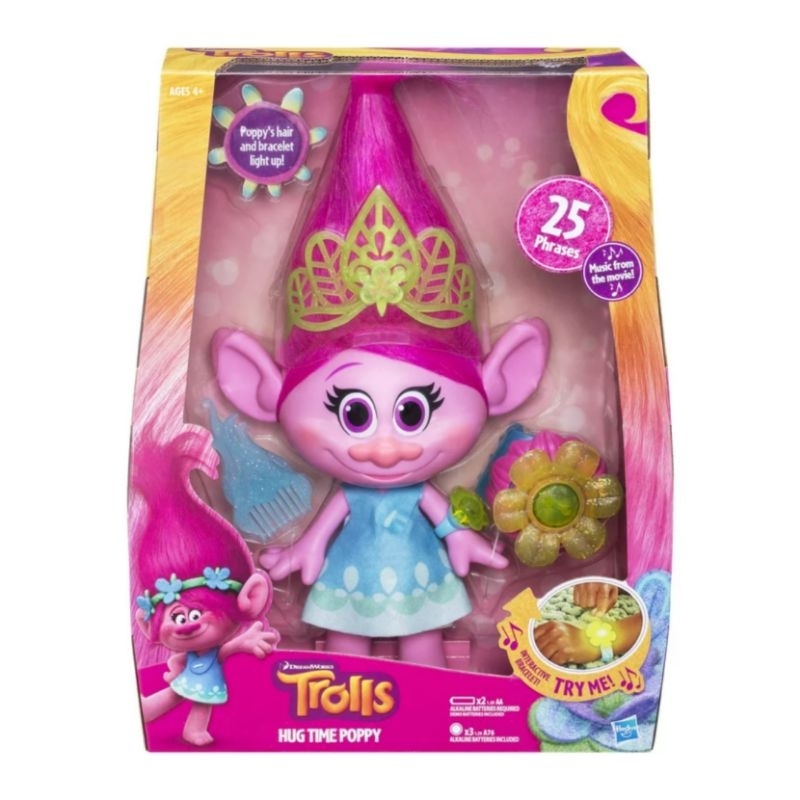 DreamWorks Trolls Hug Time Poppy (25 Phrases) | Shopee Singapore