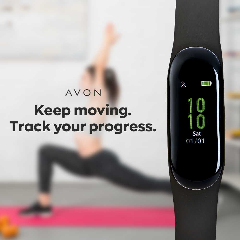 AVON Niko Smart Watch Black (ladiesfirst) | Shopee Singapore