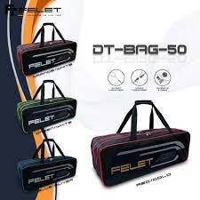 FELET Double Bag 50 DT-BAG-50 2 Zip Rackets Bag Badminton Raket Beg ...