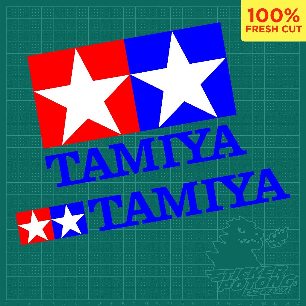 TAMIYA (STICKER POTONG) | Shopee Singapore