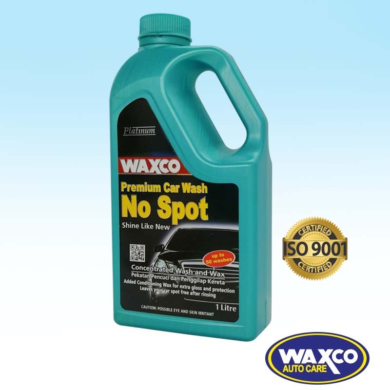 WAXCO No Spot Premium Car Wash (1L) | Shopee Singapore