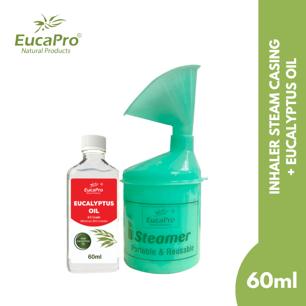 Eucapro Eucalyptus Oil with Inhaler Casing 60ml | Shopee Singapore