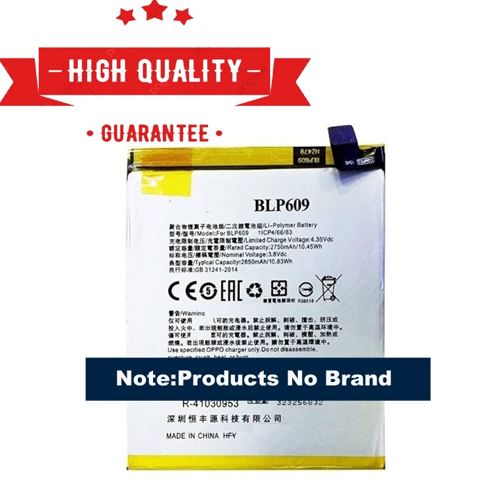 Oppo F1 Plus / X9009 / R9 Model: BLP609 Battery 3400mAh | Shopee Singapore