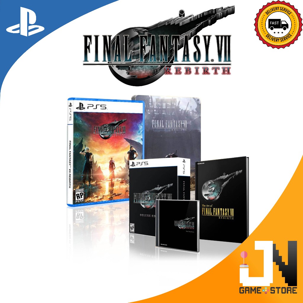 PS5 Final Fantasy VII Rebirth Standard / Deluxe Edition (R3/R2) 最终幻想7 ...