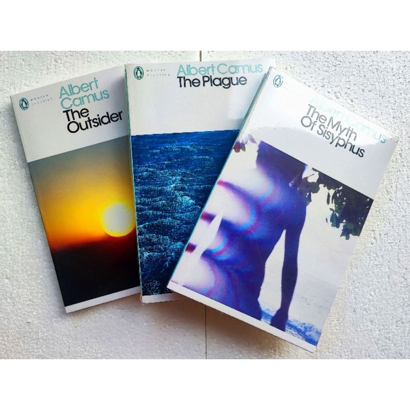 Albert Camus Collection: The Plague, The Myth Of Sisyphus, The Outsider ...