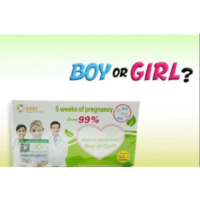 BABY GENDER TEST KIT BABY BOY OR GIRL ) | Shopee Singapore