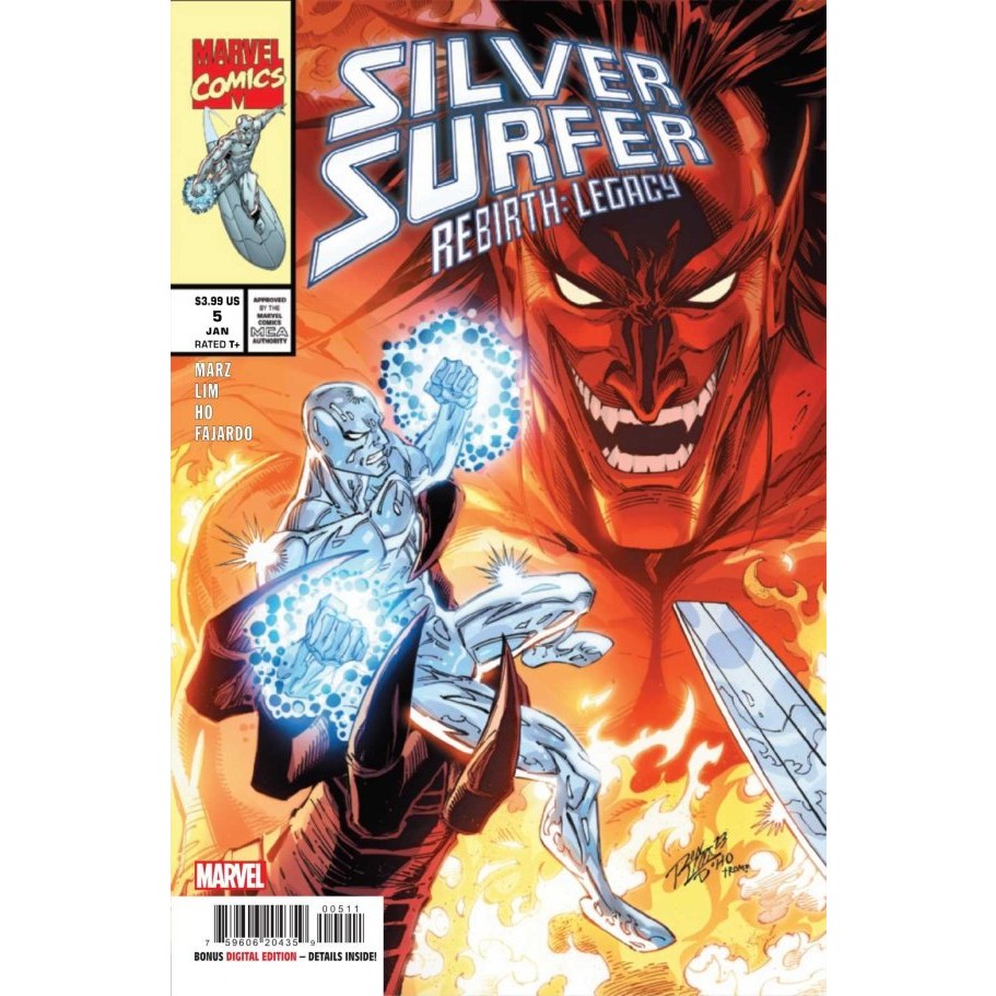 Silver Surfer Rebirth Legacy - COMPLETE SET of 5 COMICS - Comic Book ...