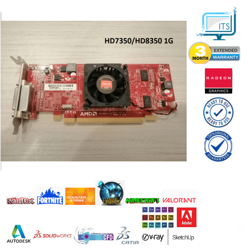 New-Old AMD Radeon HD8350 1G | DMS59 - VGA | UEFI | Low-Profile ...