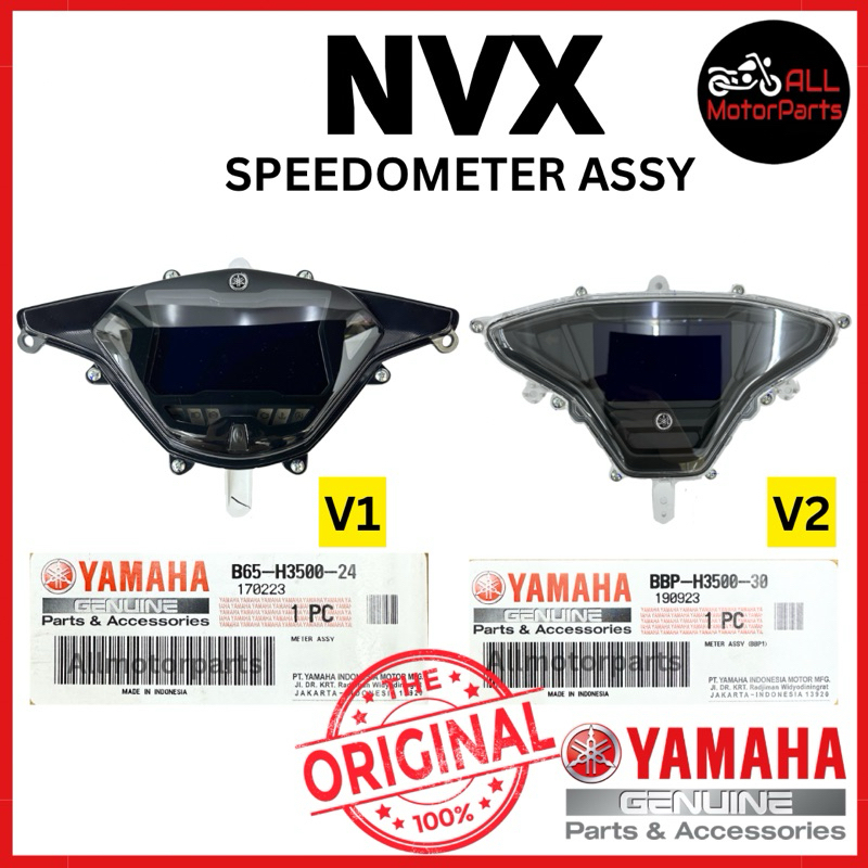 NVX V1 V2 [ NON ABS ] DIGITAL SPEEDOMETER METER ASSY B65-H3500 / BBP ...