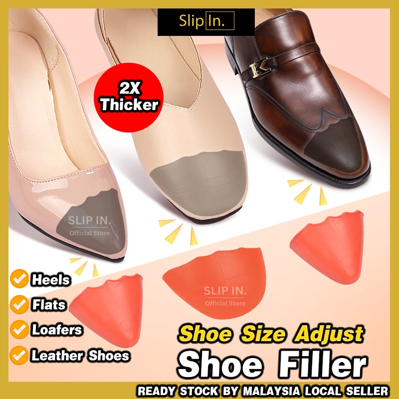 SLIPIN Toe Protector Shoe Padding For Big Shoe Filler Shoe Extender ...