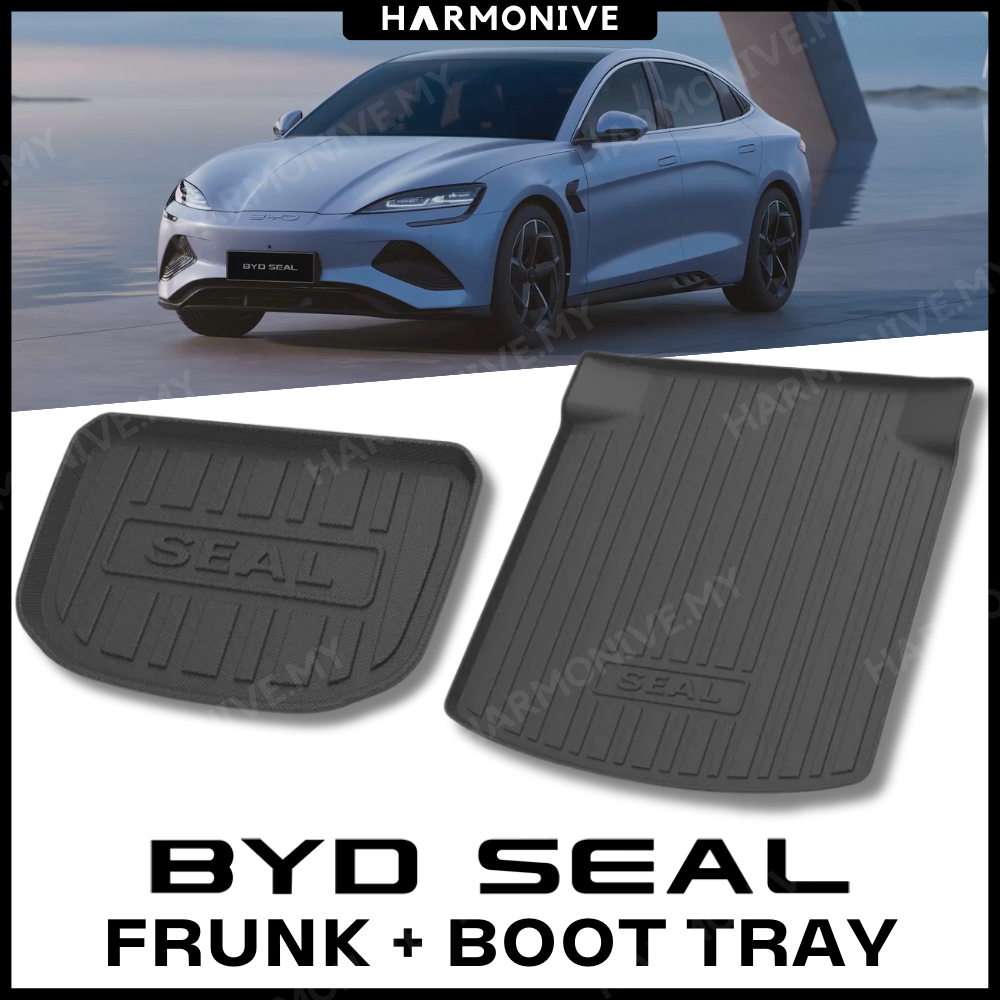 BYD Seal Frunk Tray Rear Trunk Cargo Car Boot Tray (Waterproof ...