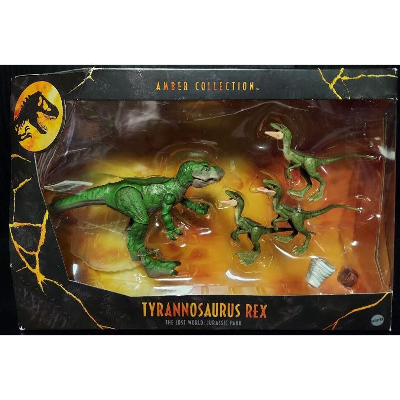 Mattel Jurassic World Amber Collection Tyrannosaurus Rex | Shopee Singapore