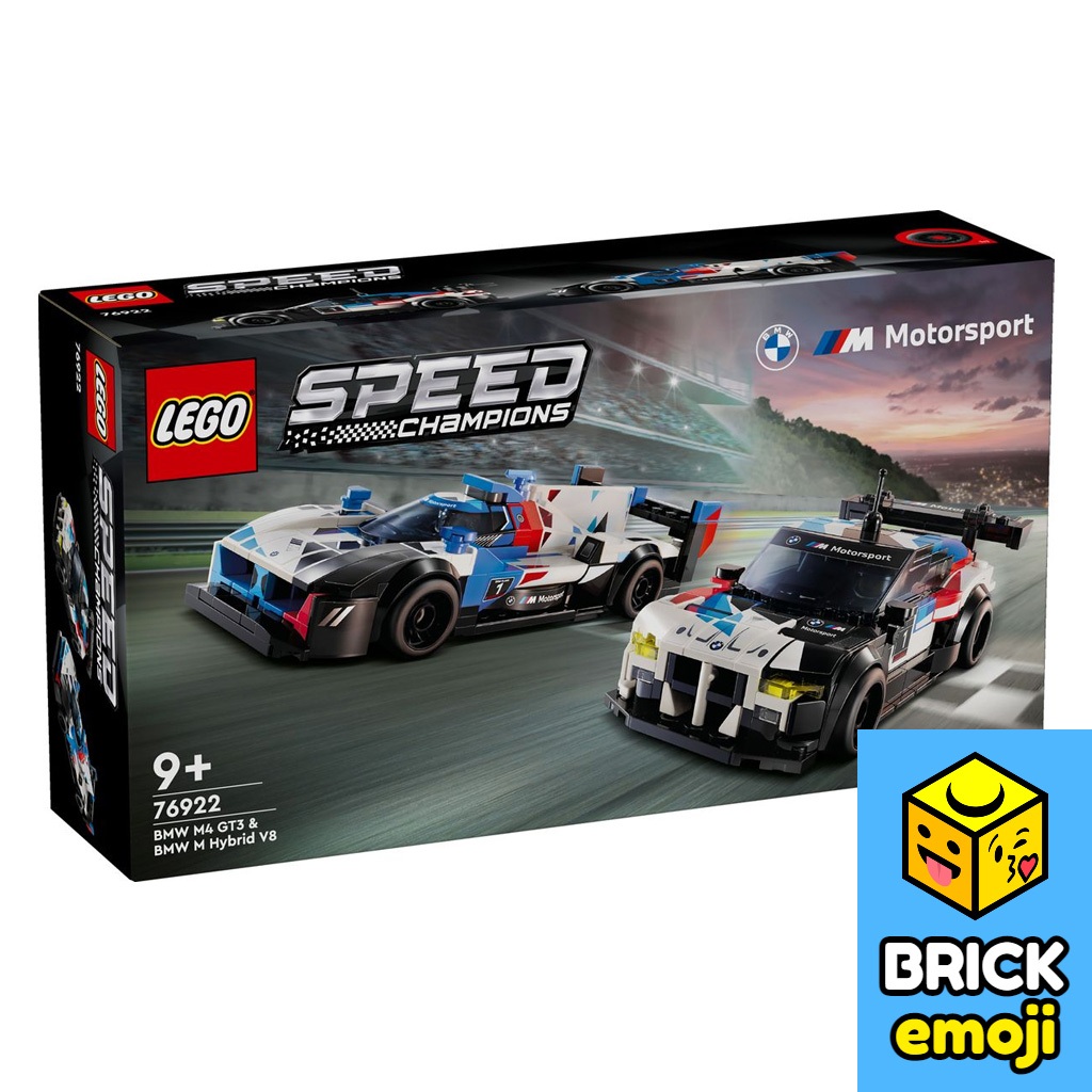 LEGO 76922 Speed Champions BMW M4 GT3 & BMW M Hybrid V8 Race Cars ...