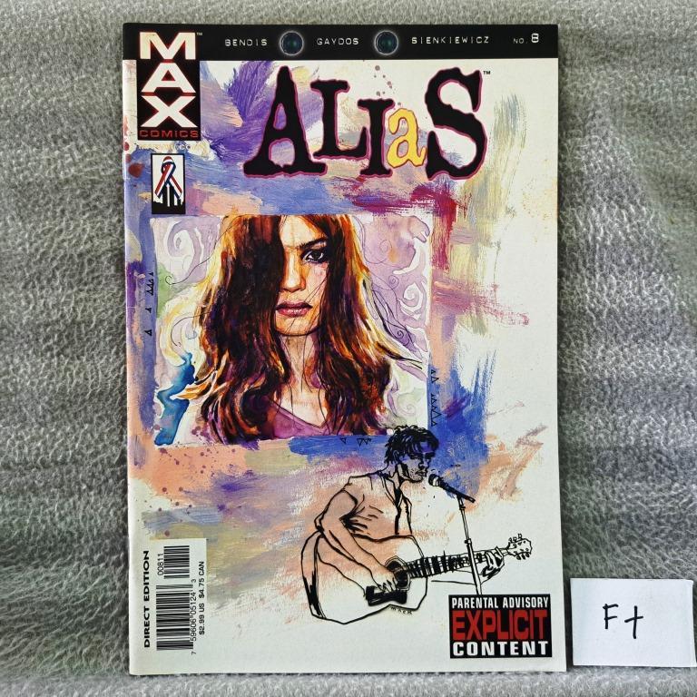 Alias 8 (Marvel Comics Max) MATURE READERS (Brian Michael Bendis ...