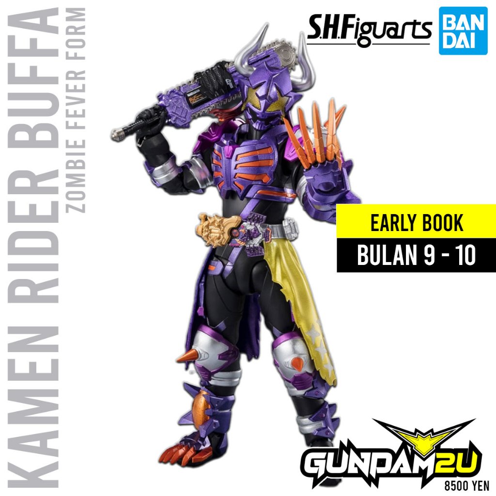 G2UEB P-BANDAI SHF Kamen Rider Buffa Fever Zombie Form - S.H.Figuarts ...