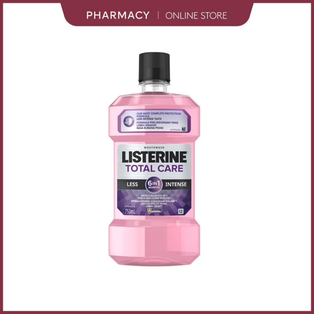 LISTERINE TOTAL CARE LESS INTENSE 750ML | Shopee Singapore