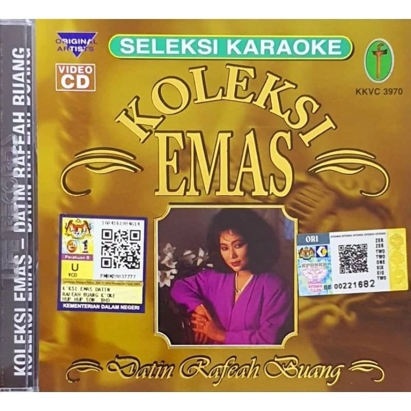 VCD Karaoke - Datin Rafeah Buang Gold Collection | Shopee Singapore