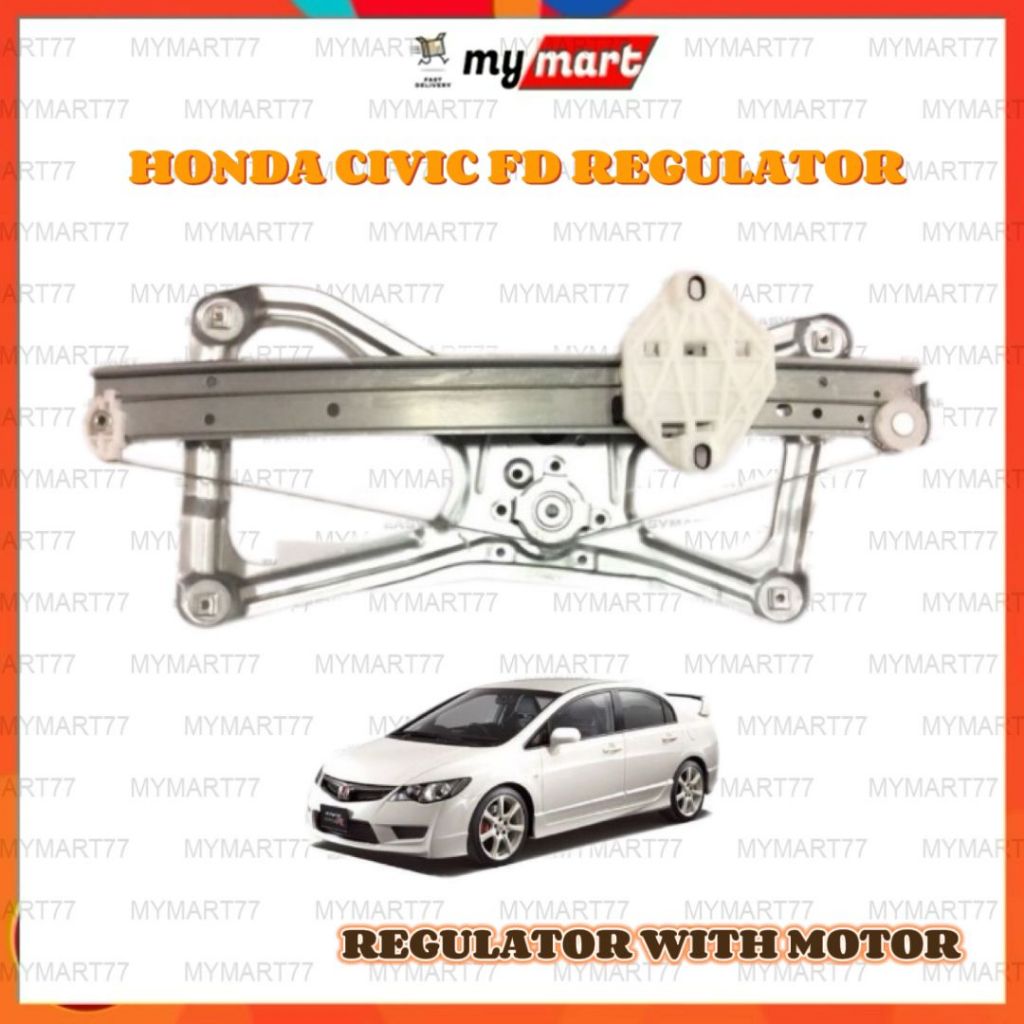 POWER WINDOW GEAR WITH MOTOR REGULATOR HONDA CIVIC FD SNA 2006-2011 ...