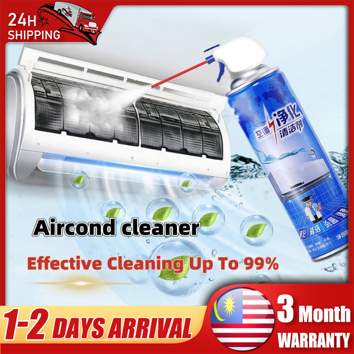 500ml Aircond Cleaner Spray Air Conditioner Cleaner for Air Con Dust ...