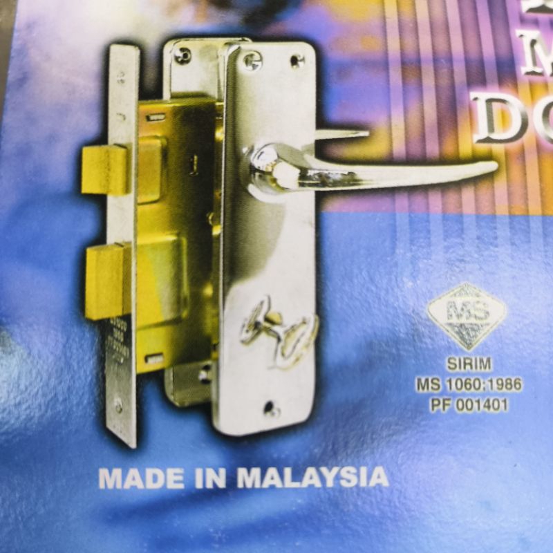 Fuda Mortise Door Lock / Fuda Lock Pintu Heavy Duty | Shopee Singapore