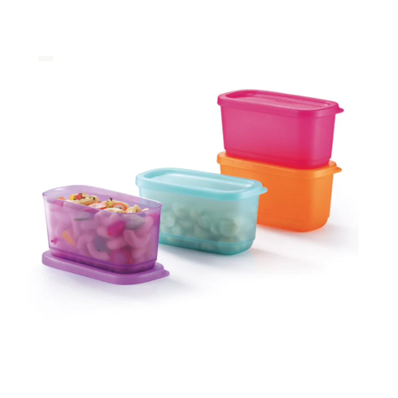 Tupperware Cubix Rectangular Mini 250ml (2pcs) | Shopee Singapore