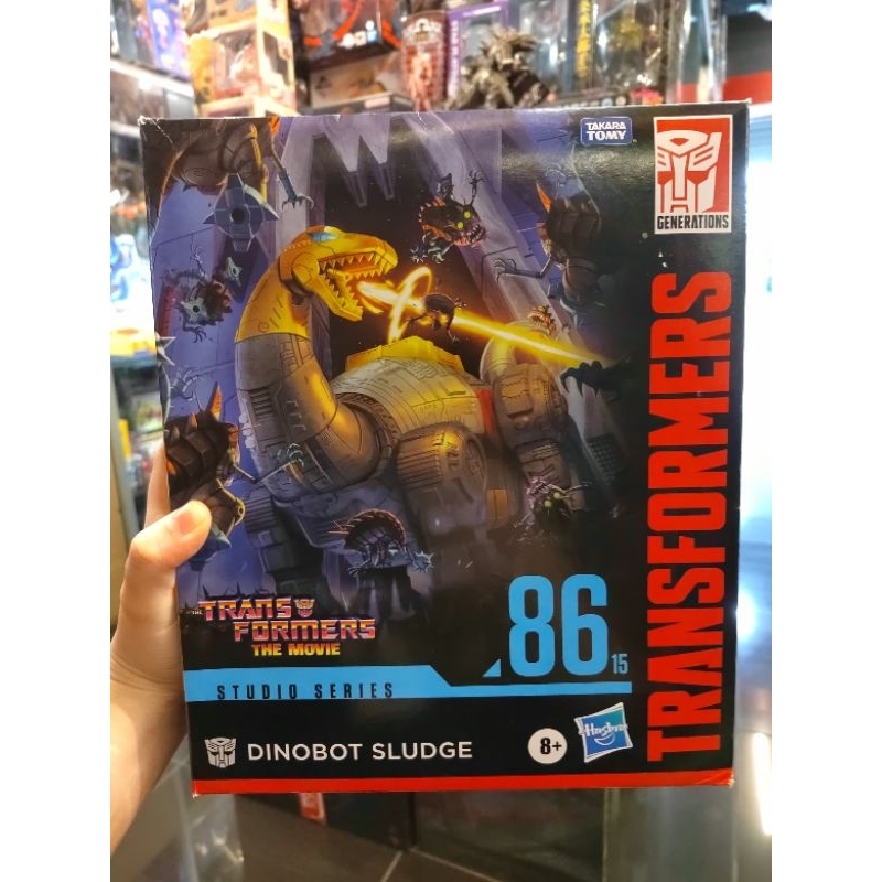 Transformers Studio Series Leader 86-15 Dinobot Sludge Figure | Shopee ...