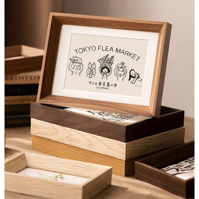 4R, 5R, 6R, 8R & A4 photo frame – wood grain photo frame / 相框 结婚照摆设品 – 木纹相框 / bingkai foto ...