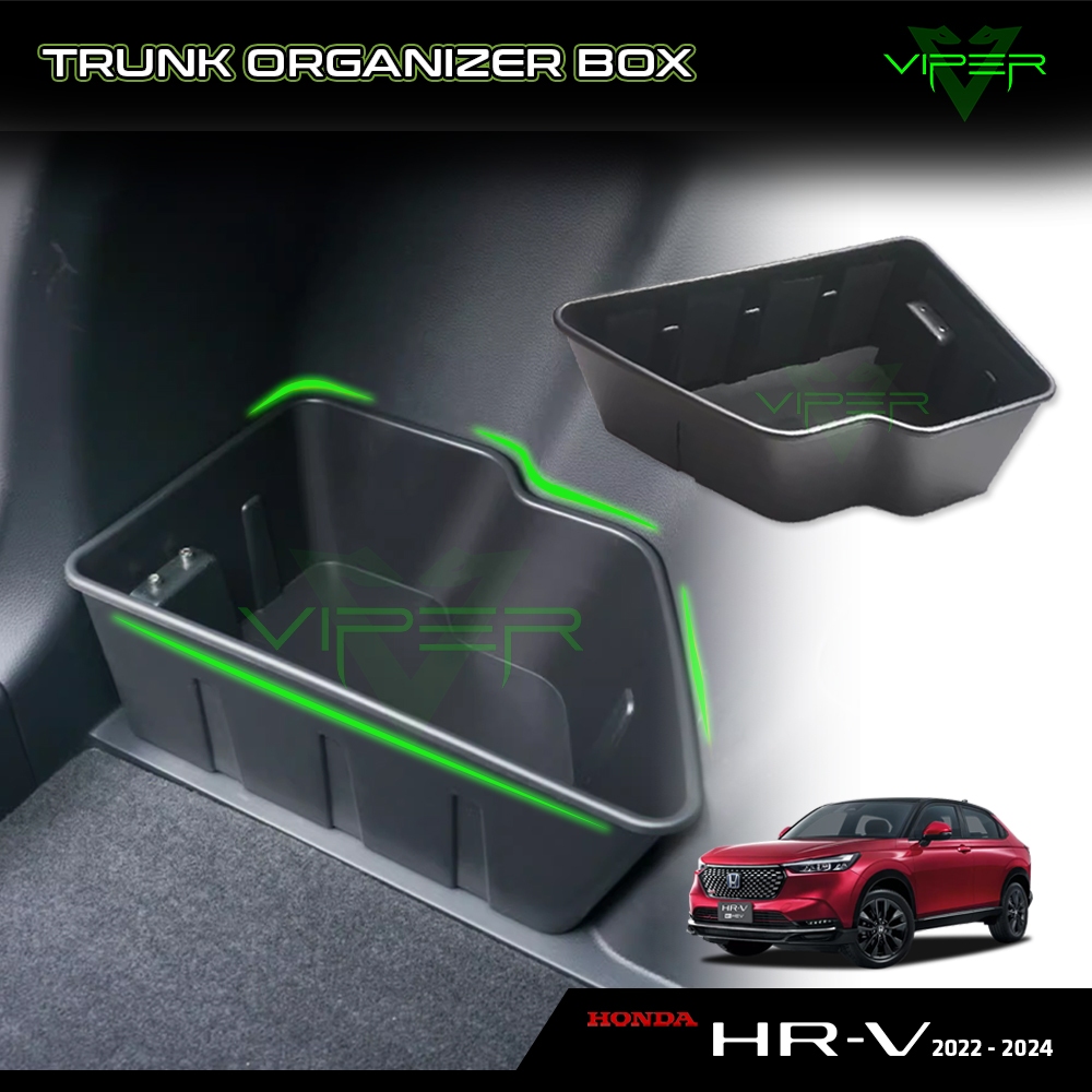 Honda HRV 2022 2023 2024 Rear Trunk Organizer Box Storage Boot Tray ...
