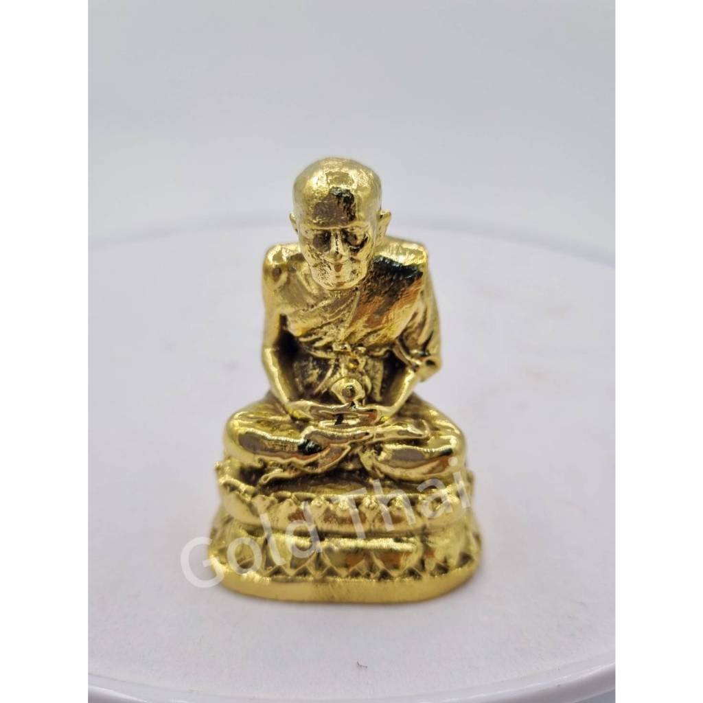 T Thailand Amulet Copper Thai Pure Copper lp Thai lp Thuad (Small ...
