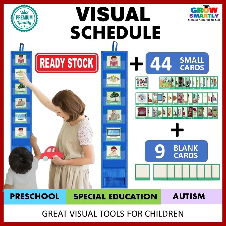 Visual Schedule Autism Speech Therapy Tools Autisme Therapy Autism ...