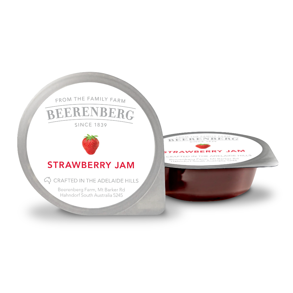 BEERENBERG STRAWBERRY JAM 14G PLASTIC TUBS (14G PLASTIC TUBS) | Shopee ...