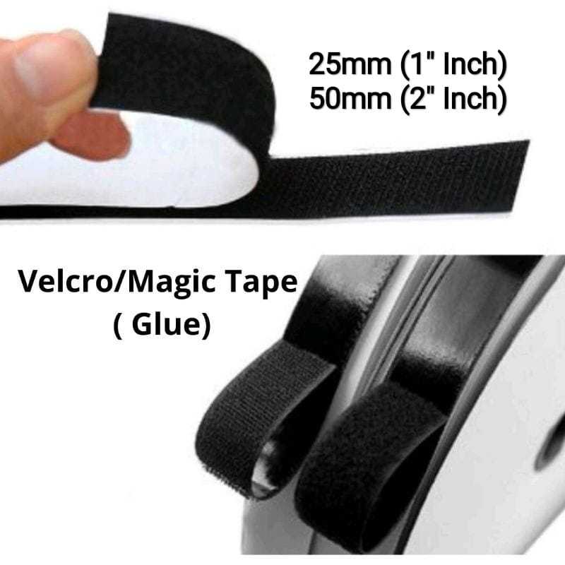 [1'' Inch & 2'' Inch]- Velcro Self Adhesive Tape/ Velcro Tape/ Magic ...
