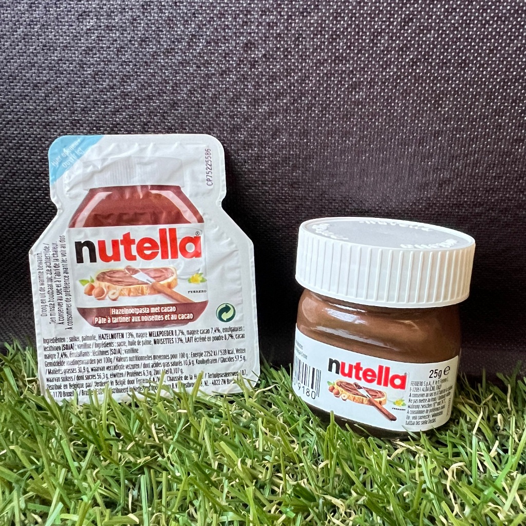 Nutella FERRERO Hazelnut Spread with Cocoa - 15g / 25g [HALAL] | Shopee ...