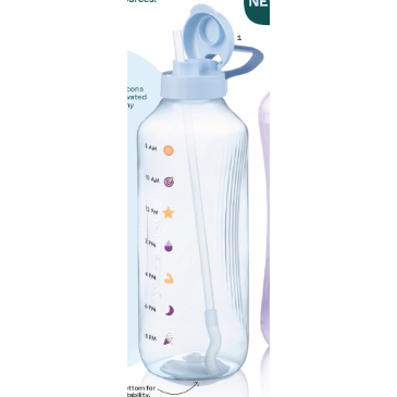 Tupperware AquaVibe 2L with Handle (free straw) | Shopee Singapore