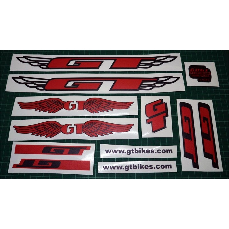 Universal GT Cruiser @ GT MTB Decals Transparent Printed Sticker ...