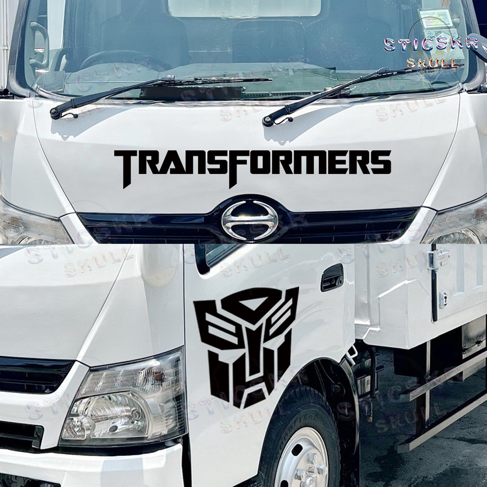 ( Black Only) Transformers Bumble Bee Decepticons Logo Car Motor Lorry ...